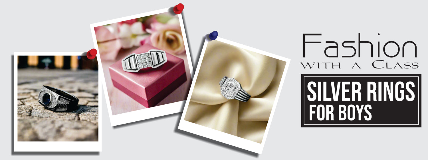 The Importance of Silver Rings for Boys – Khushbu Jewellers