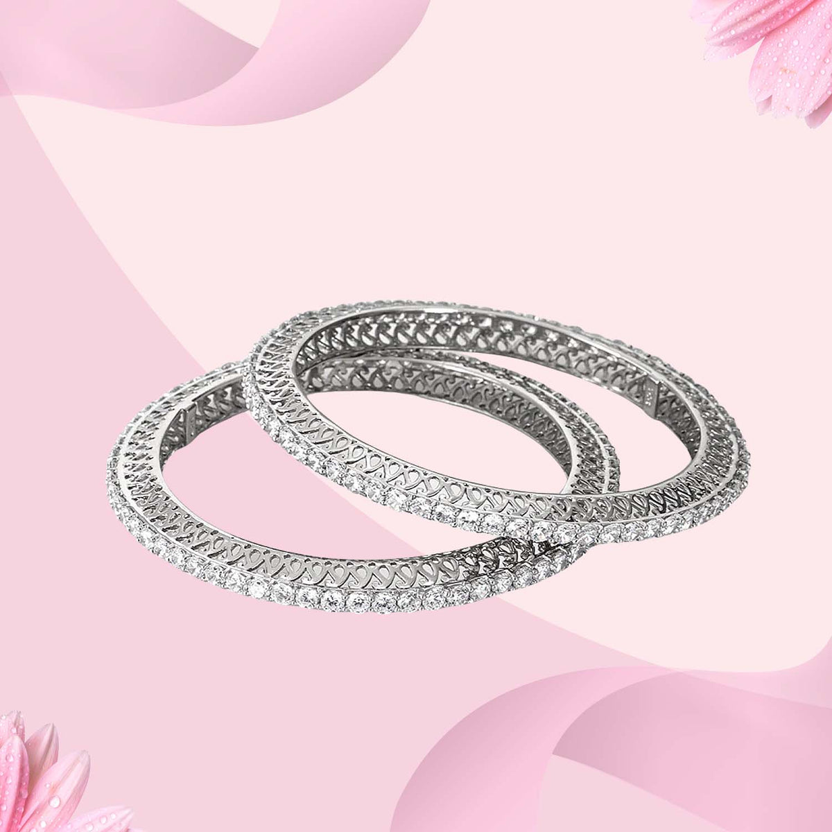 Elevate Your Style: Explore Exquisite Modern Silver Bangles – Khushbu ...