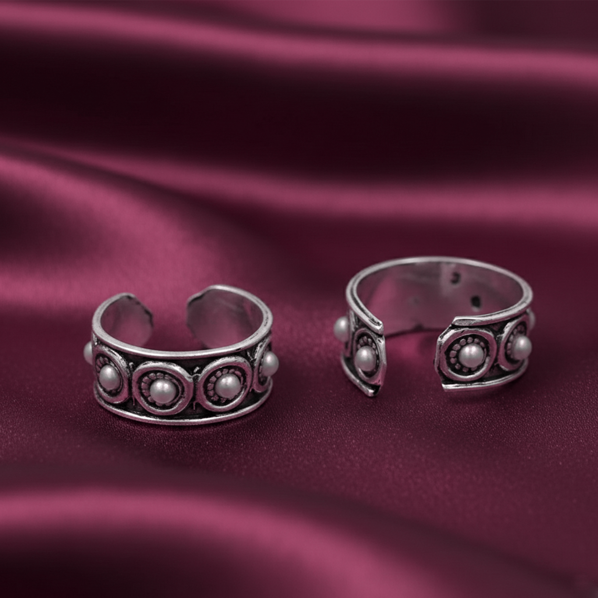 Bichhiya Designs: Buy Silver Toe Rings Online – Khushbu Jewellers