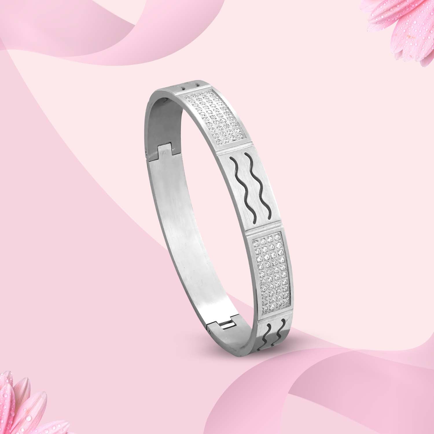 Buy Silver Kada: New Chandi Ka Kada Designs for Men & Women – Khushbu ...