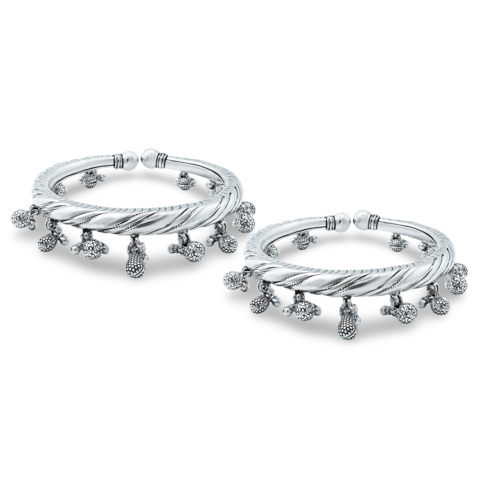 Authentic Indian Kada Payal Designs Available Online – Khushbu Jewellers