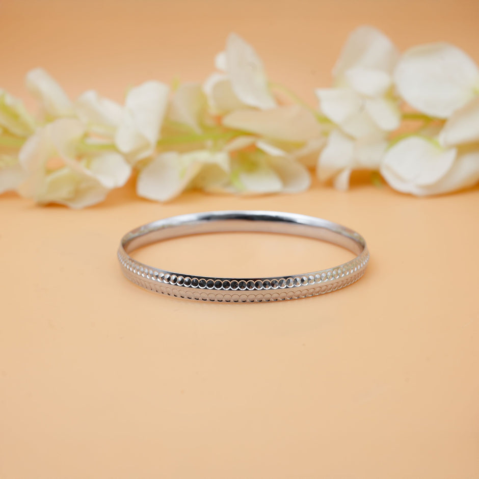 Buy Silver Kada: New Chandi Ka Kada Designs for Men & Women – Khushbu ...